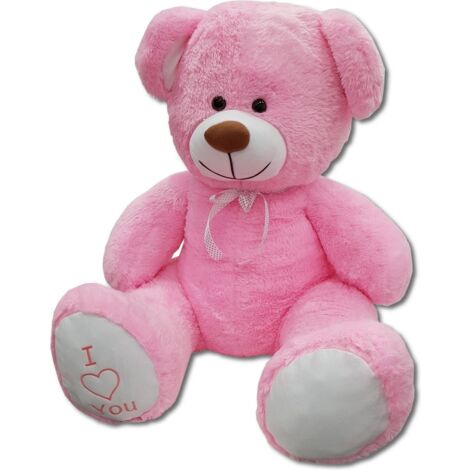 Osito de peluche rosa grande te amo 160cm