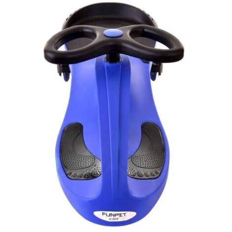 Wiggle car - wobble car - con ruedas iluminadas con LED - azul