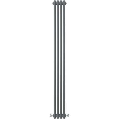 Acezanble Vertical Traditional Cast Iron Style Radiator 1800x200mm 3 ...