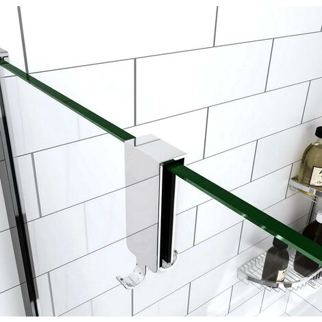 Acezanble Silver Chrome Bathroom Glass Screen Hook Towel Holder ...