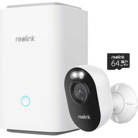 Reolink Home Hub avec Lumus Caméra de Surveillance Wi-Fi 2K 4MP avec ...