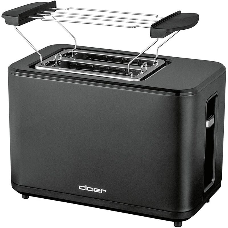 cloer 3930 Toaster, mattschwarz