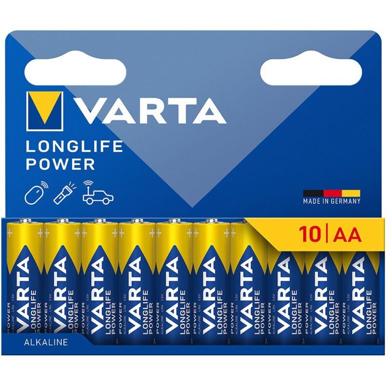 VARTA LONGLIFE POWER AA PACK 10