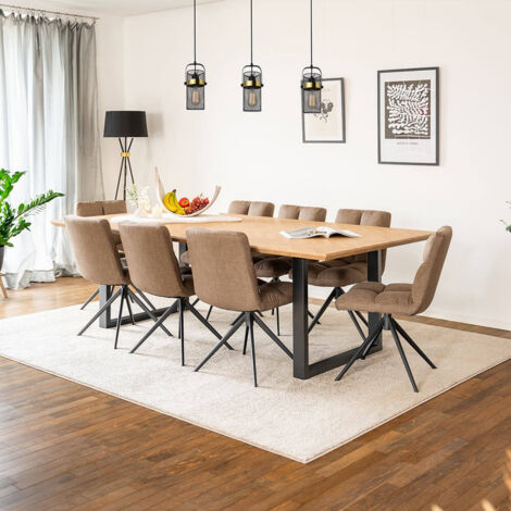 Esstisch Mit 8 Stuhlen Set