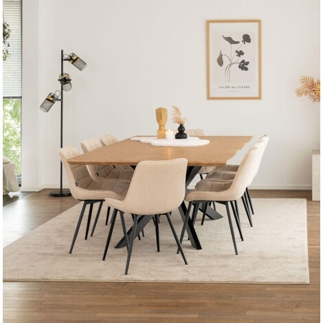 Esstisch Mit 8 Stuhlen Set