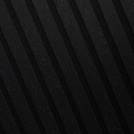 HOME DELUXE Akustikpaneel SONIC Deep Black - 240 x 40 cm I ...