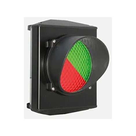 SML1LRG230V Semaforo in alluminio ad una luce bicolore rosso/verde LED ...