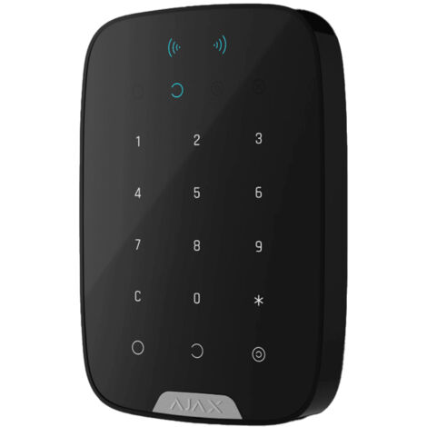 AJAX Keypad Plus tastiera touch wireless, supporto carte e portachiavi ...