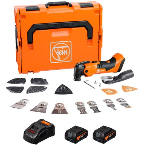 Utensile Multifunzione FEIN MULTIMASTER AMM 500 PLUS TOP AS (2 x 5,0 Ah ...