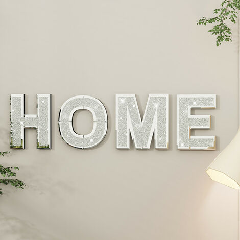 Scritta HOME da appoggio: Scritta HOME Decorative da parete ...