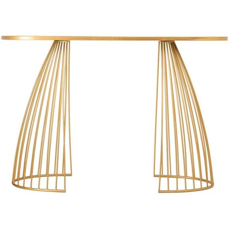 Recibidor de metal 120x40x80h cm