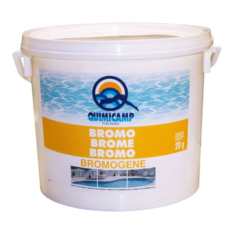 Bromtabletten 20 gr. Bromogen, 5 Kg. Quimicamp