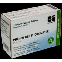 Phenolrot-Photometer-Reagenzienbox. 250 Einheiten Lovibond