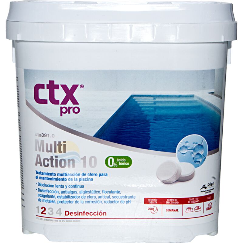 Chlore en galets multifonctions 5 kg – Dissolution lente – Efficace ...