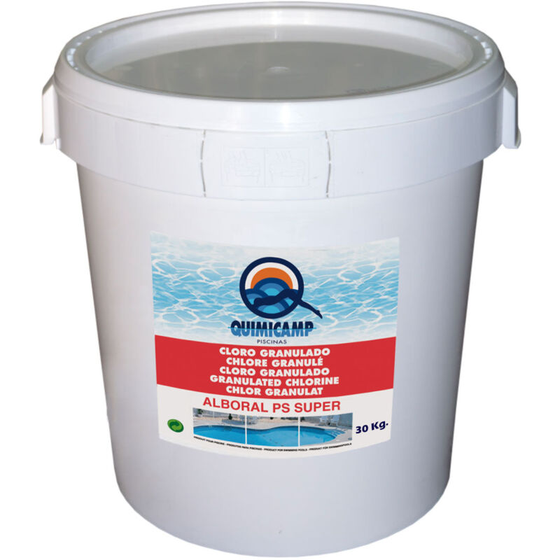 Chlore en granulés Alboral PS Super 30 kgs. Quimicamp