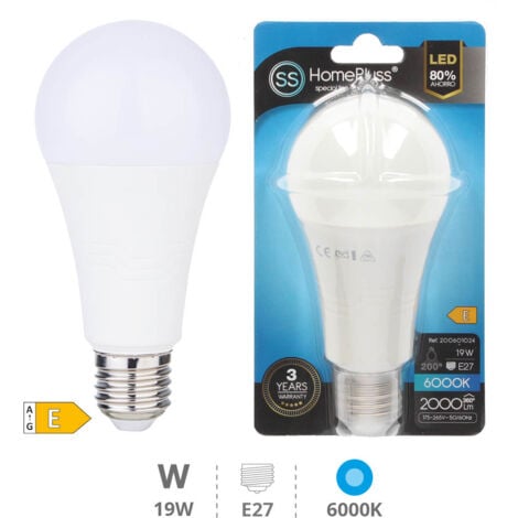 LED E27 STANDARD - 19W BLANC FROID