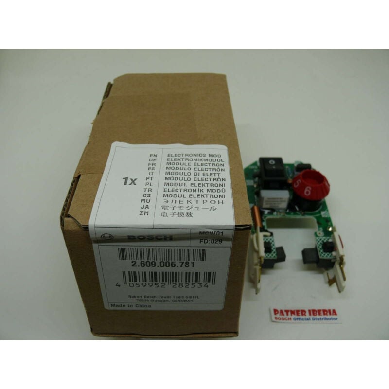 Repuesto original BOSCH 2609005781 Módulo electrónico para PMF 190 E