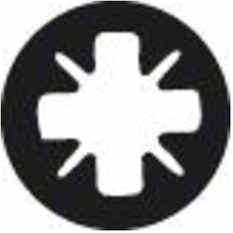 BOSCH 2609255923 Punta destornillador estándar PZ Ranura cruz Pozidriv PZ 2