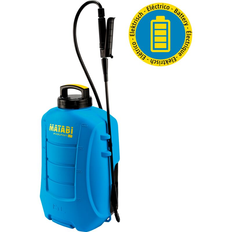MATABI Pulverizador Eléctrico 12v EVOLUTION 15 LT (83025)