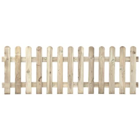 Faura - Puerta de valla clásica de madera 80x100 cm. - 80x100 cm.