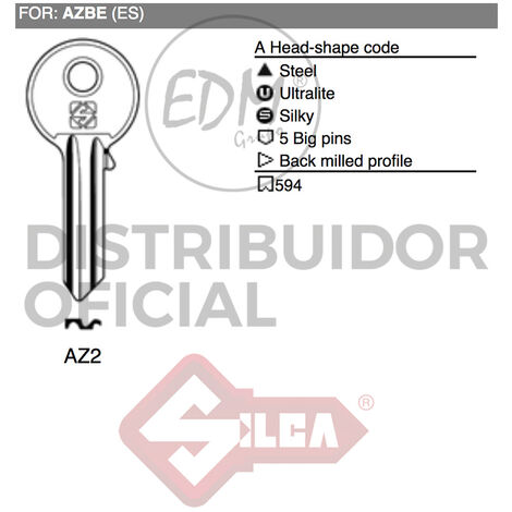E3/12013 LLAVE ACERO AZ2 AZBE