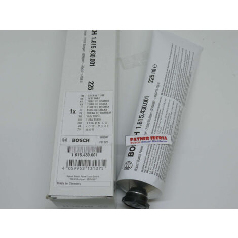 Repuesto original BOSCH 1615430001 Tubo de grasa lubricante (225ml ...