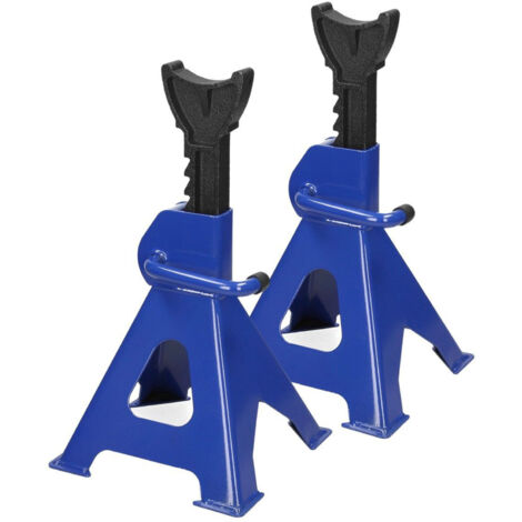 Heavy Duty 3Ton Axle Stands for Car Van 4x4 Caravan Garage Workshop ...