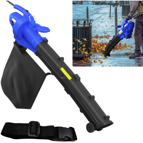 Leaf Blower Electric Garden Vacuum and Shredder, 45L Leaf Bag, 4000W ...