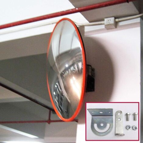 Curved Convex Mirror 30CM For Street Corner, Garage, Parking, Driveway ...