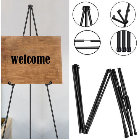 Adjustable Folding Studio Easel Art Craft Display Wooden Painting ...