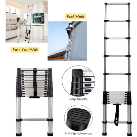Telescoping Retractable Extension 3.8M Tall Multi Purpose Loft ...