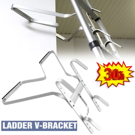 V - Shape Ladder Safety Stabiliser Bracket Stand-off Support Extension ...