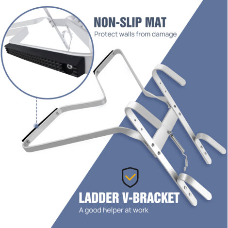 ALUMINIUM " V "SHAPE LADDER STAND OFF BRACKET DIRECT FROM MANUFACTURE