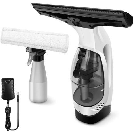 Window Vac Cordless Rechargeable Vacuum Steam Glass Cleaner Streak-Free ...
