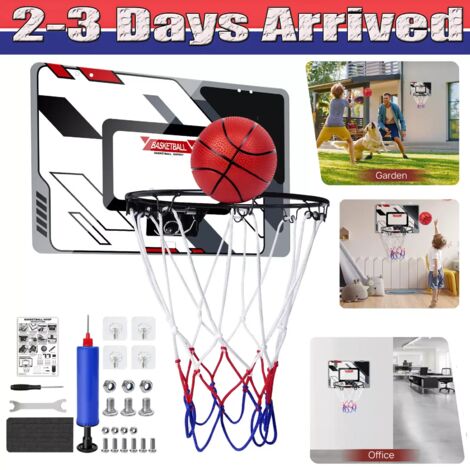 Mini Basketball Hoop for Kids Door / Indoor & Outdoor Wall Mountable
