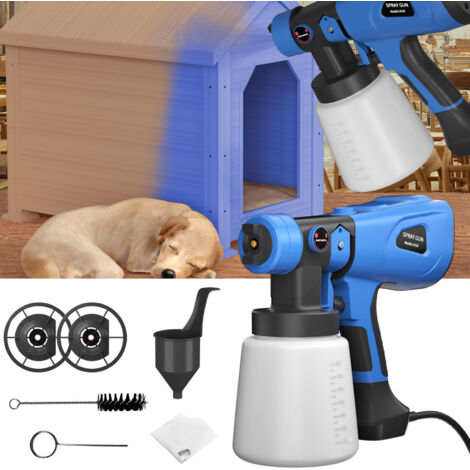 Electric Paint Sprayer 1000W Airless Spray Gun HVLP Handheld Outdoor ...