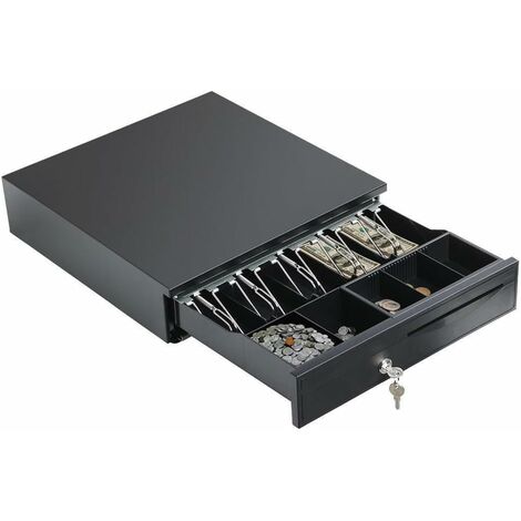 Heavy Duty Cash Drawer Register Insert with 5 Bills 5 Coins Money ...