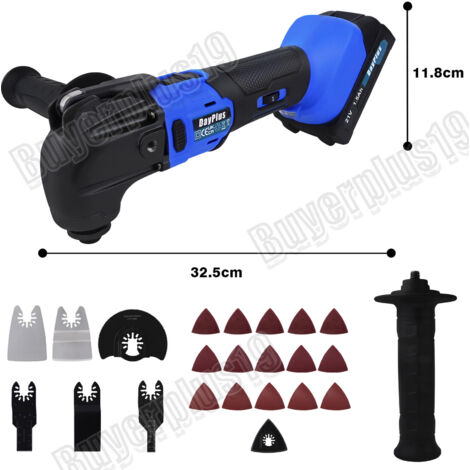 Brushless Oscillating Multitool Trimmer Saw Refurbisher Woodworking ...