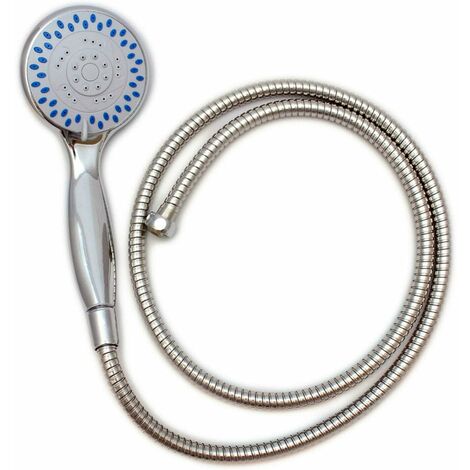 Bath Shower Mixer Tap with Shower Head, 3 Modes Spray, Chrome Filler ...