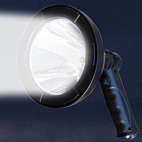 Rechargeable 120000 Lumen 1000W LED Hunting Spotlight Hand Held Torch ...