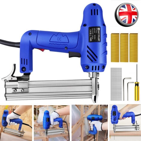 PRO. Electric Staple Nail Gun Framing Straight Heavy Duty Stapler ...