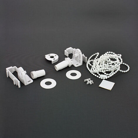 Mécanisme pour store enrouleur jour nuit sans percer - Blanc