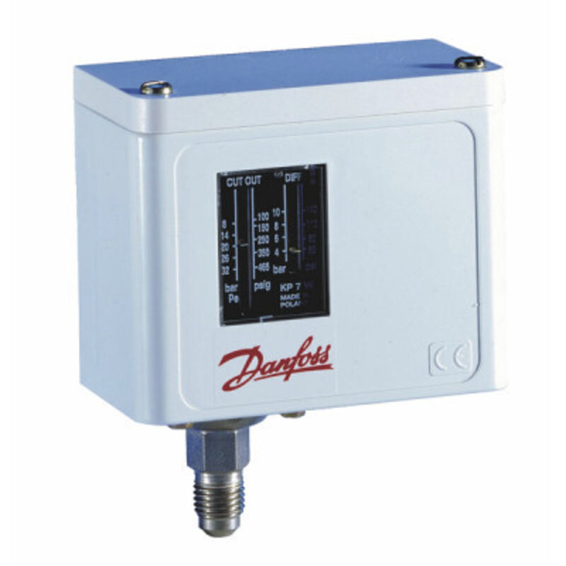 Danfoss – Pressostat automatique KP2 BP – Plage de pression -0.2 à 5 ...