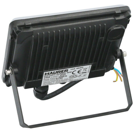 Foco Led Plano 30 Watt. 2700 Lumens. Luz blanca 4000ºK Protección IP65 ...