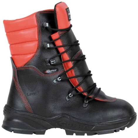 Anti-Cut-Stiefel für Cofra Force Kettensäge - 45 EU - Schwarze