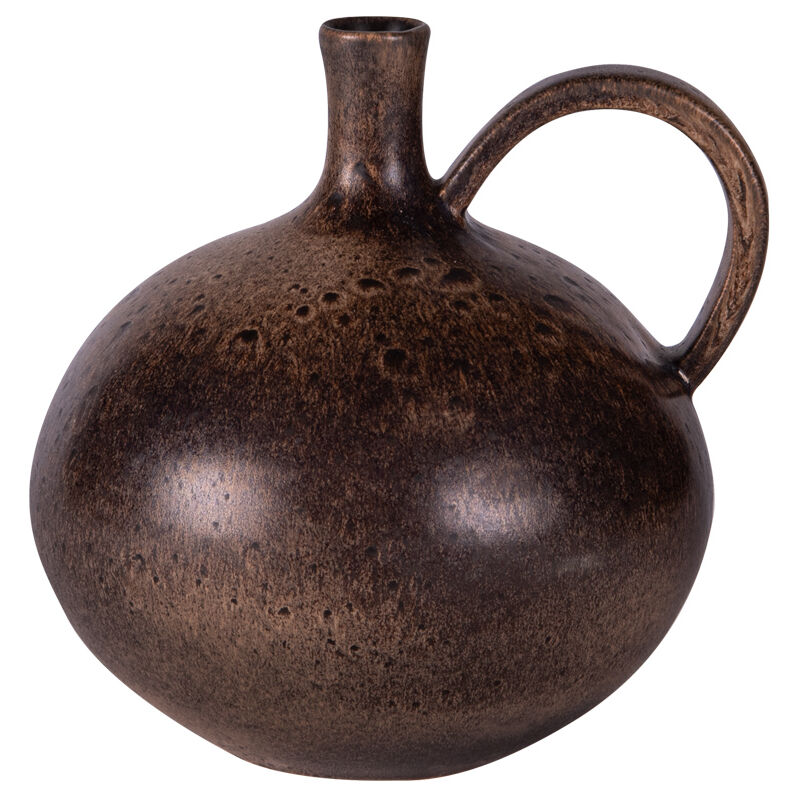 Table Passion - Vase Pompéi brun 19,5 cm