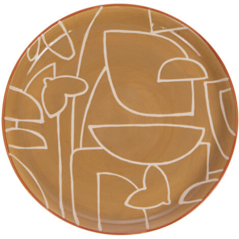 Amadeus - Assiette à dessert Ambre 21 cm (lot de 6)