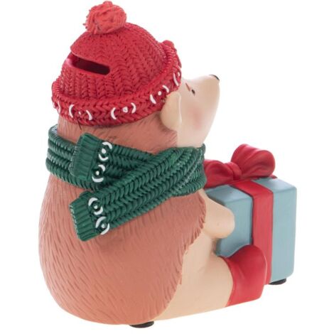 Amadeus - Tirelire Hérisson Noël