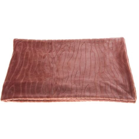 Amadeus - Plaid Lou bois de rose 130x170 cm