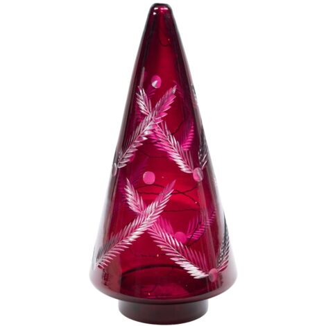 Amadeus - Sapin de Noël Led fuchsia 30 cm